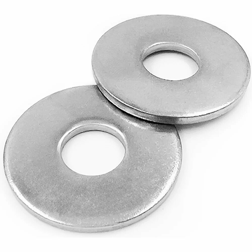 Нержавеющая кузовная шайба KREPFIELD увеличенная, М2, DIN 9021, А2, 250 шт. 9021A2ШАЙБАМ2,2-250