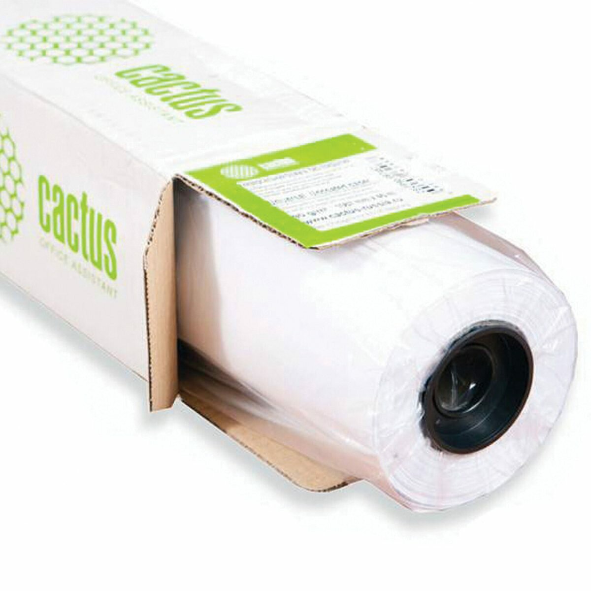 Бумага широкоформатная Cactus CS-LFP80-914457E для струйной печати (36" (914мм), намотка 45м, 80г, втулка 50,8мм)