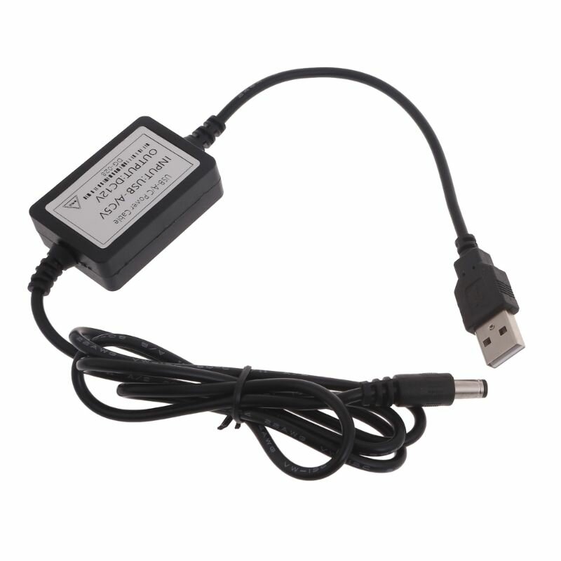 Кабель преобразователь USB 5V в 12V