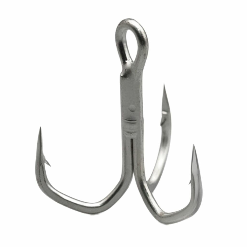 Инструменты для рыбалки, Крюк тройник дикий - 2 номер, 10 штук