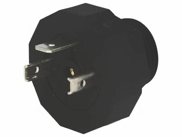 Разъем HIRSCHMANN 931298006 GSP 2 M20, DIN 43650A, гнездо, "папа", PIN 3(2+1), IP65, 400 В, 16 А