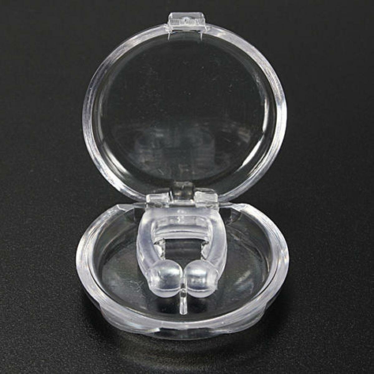 Мини-силиконовый фиксатор против храпа, зажим для носа, корректор шума для сна, приспособление для сна, дыхания через нос, зажим для носа против храпа2-1 комплект (2-1 комплект)