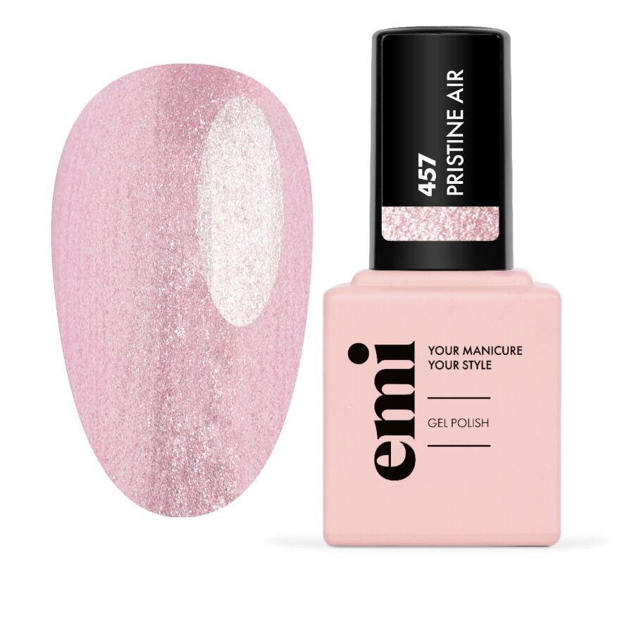 Гель-лак EMI E.MiLac Нетронутый Воздух №457, 9 мл