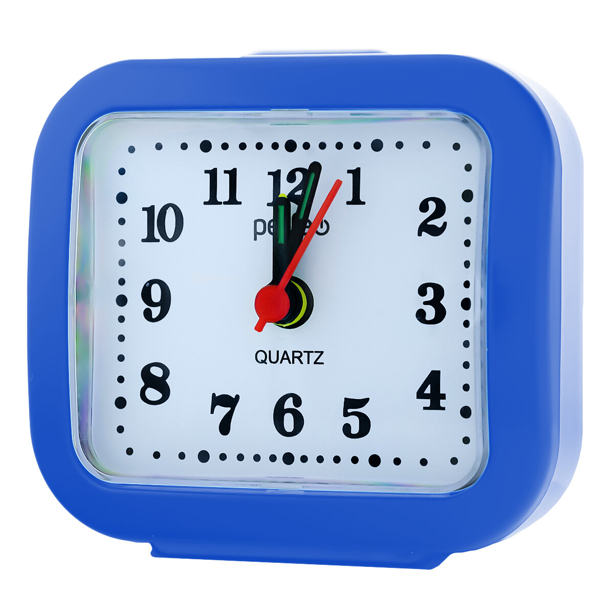 Будильник "Perfeo" PF-TC-004 прямоугольные синие