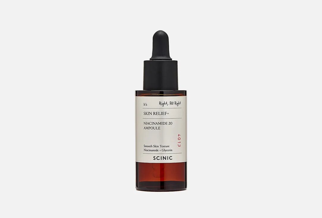 Восстанавливающая ампула с ниацинамидом Skin Relief+ Niacinamide 20 Ampule, 30 мл
