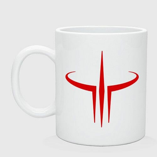 Quake logo Керамическая кружка