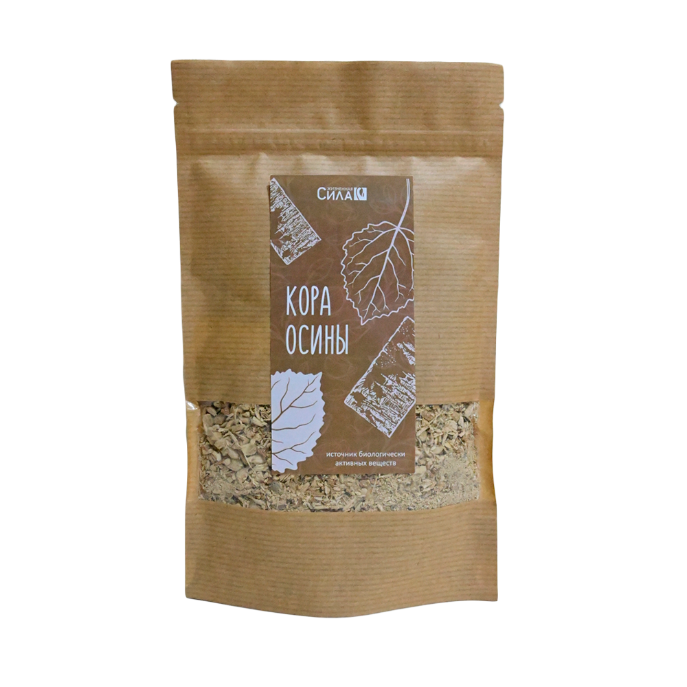 Чай из коры осины НТК Жизненная Сила 100 г, Антигельминтная защита