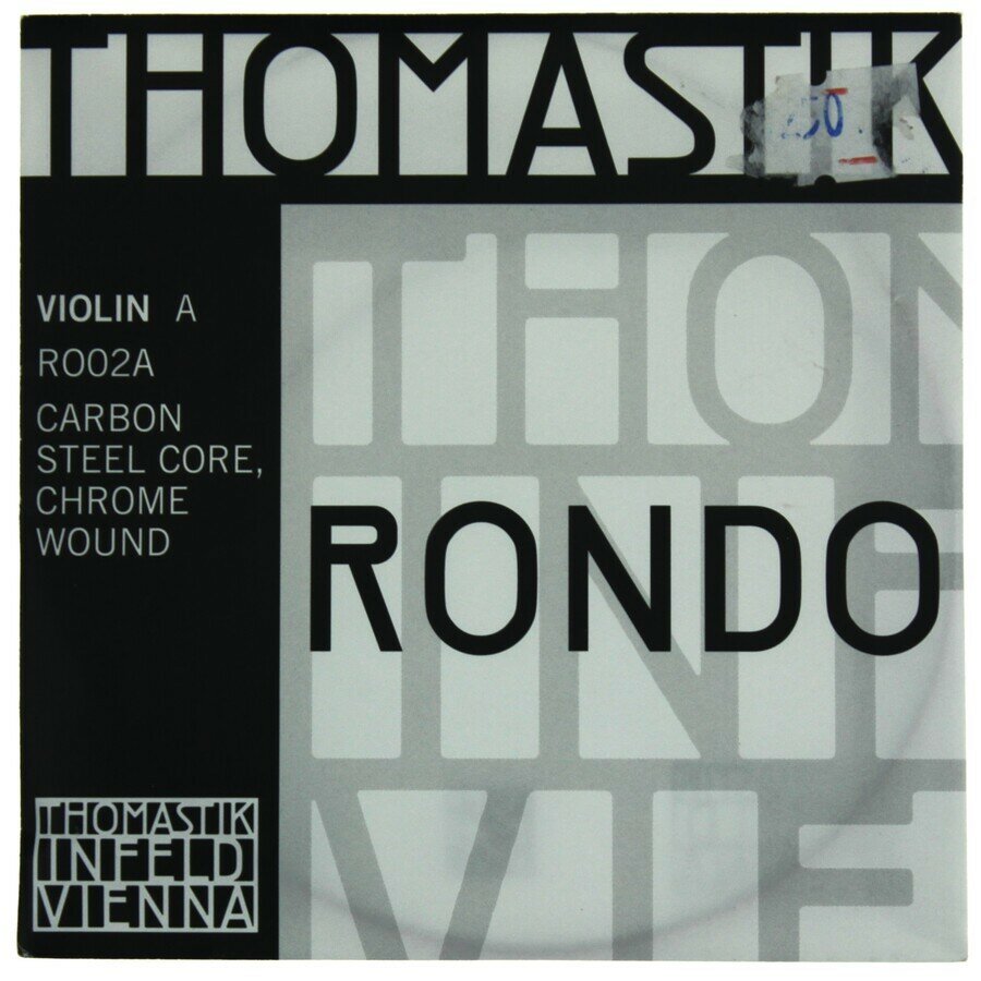 Струна отдельная скрипичная RO02А А(ЛЯ) Rondo, сталь/хромированная сталь, Thomastik