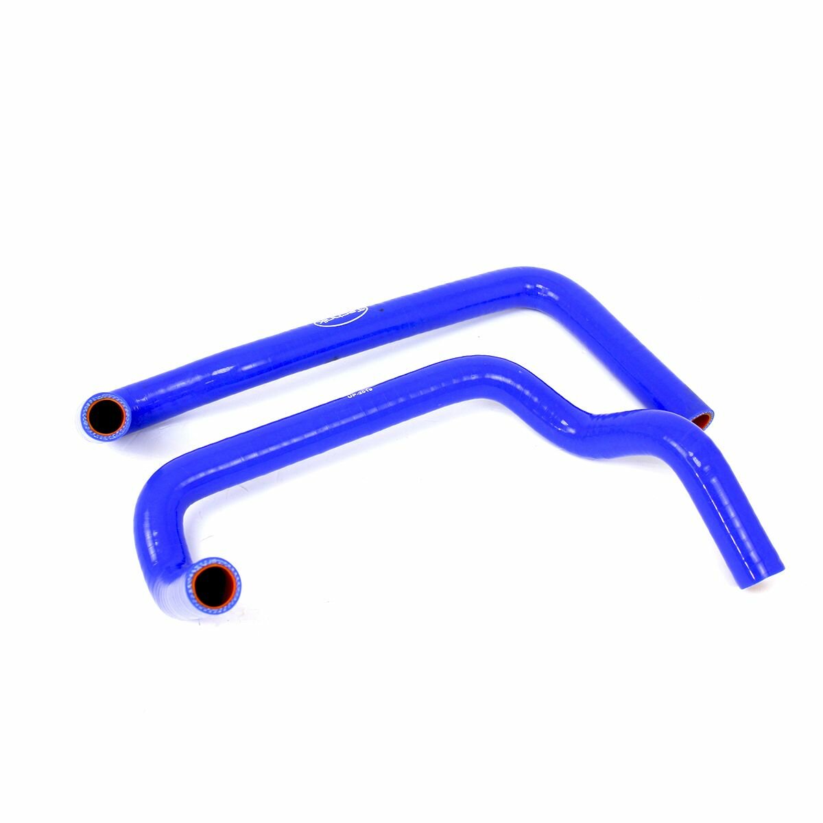 Патрубки отопителя для а/м УАЗ Patriot с 2019 г. в. с АКПП (к-т 2шт) силикон (синий)