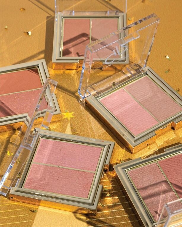 Golden Rose Румяна ICONIC BLUSH DUO тон 02 Peachy Coral