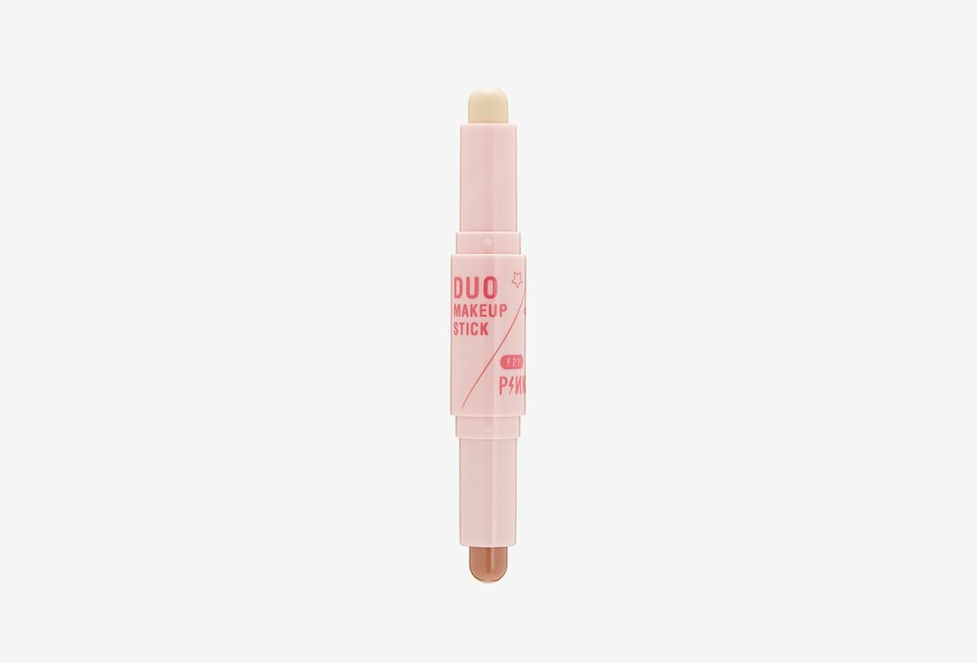 Мультистик для контуринга лица PINK FLASH Duo Makeup Stick 4 г 03, Молочный, тауп