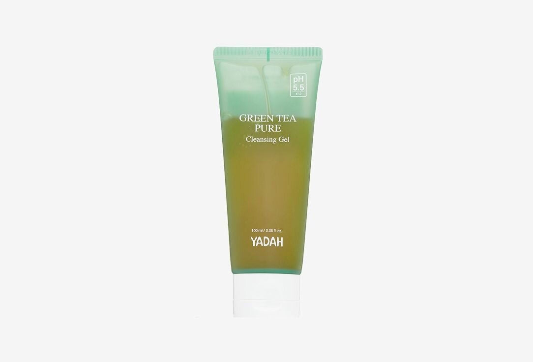 Гель для умывания с зеленым чаем YADAH GREEN TEA PURE Cleansing Gel 100 мл
