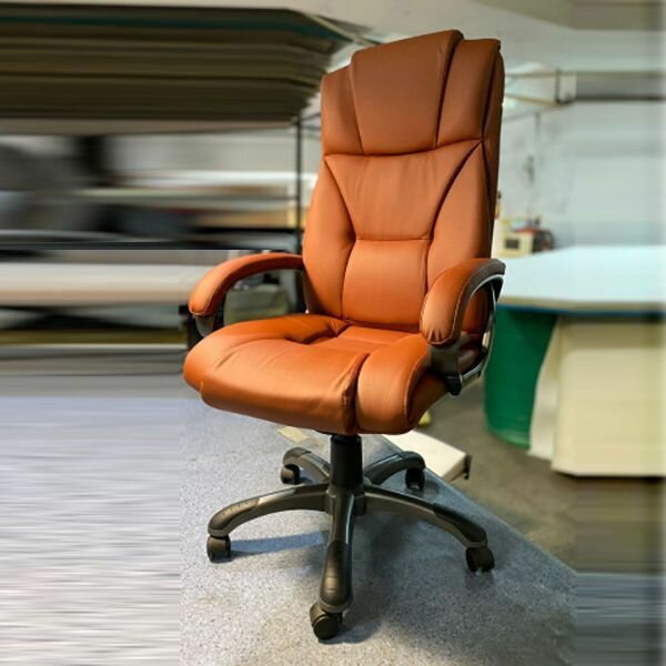 Офисное кресло Магазин кресел Q-44, экокожа, регулировка высоты, Топ-ган, максимальная нагрузка 120кг