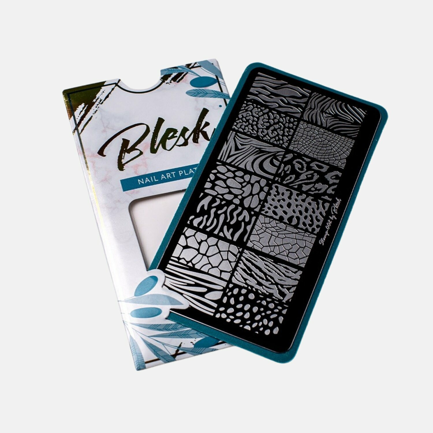 Пластина для стемпинга Blesk №002