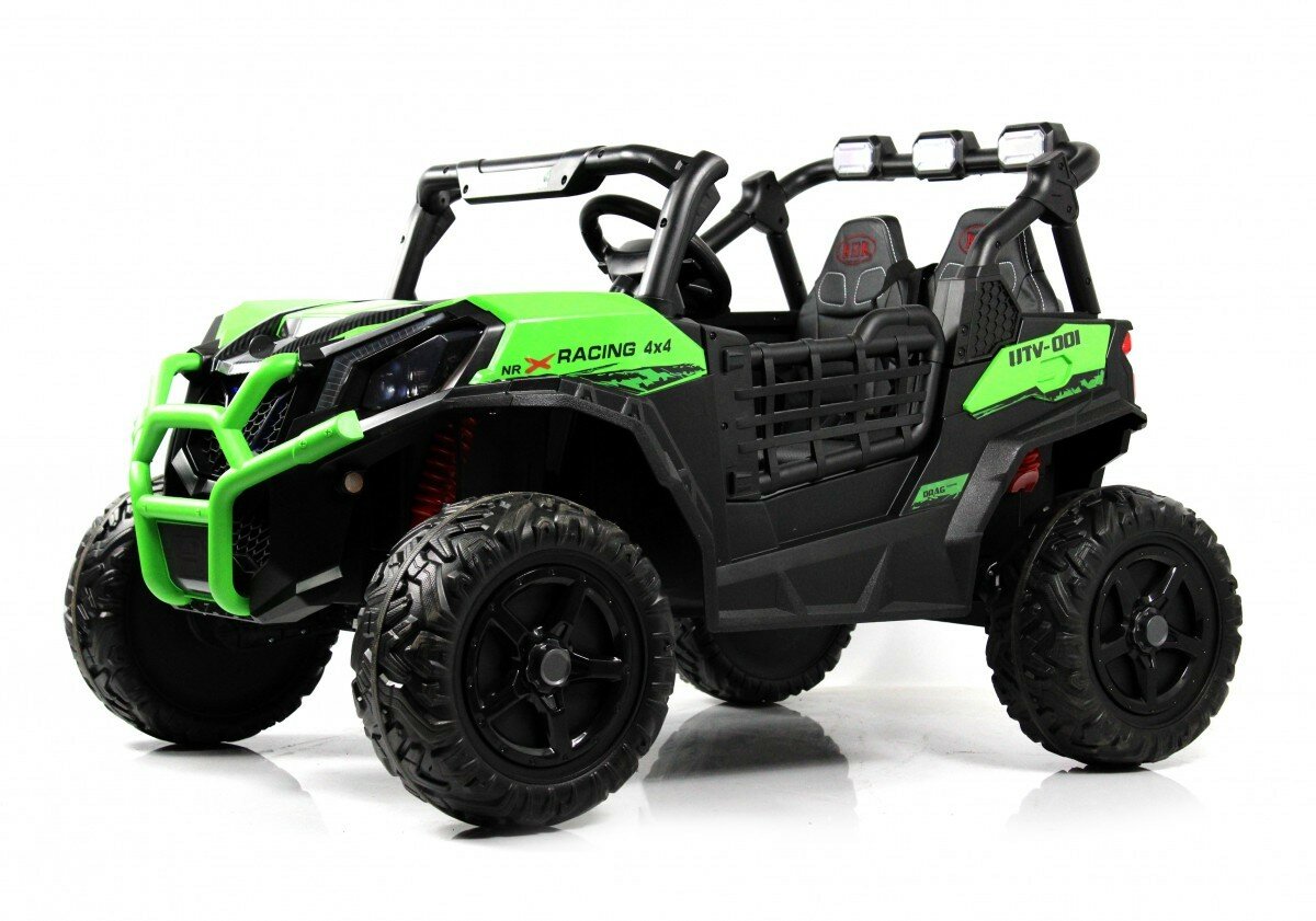 Rivertoys Детский электромобиль K777KK LUX 4WD зеленый