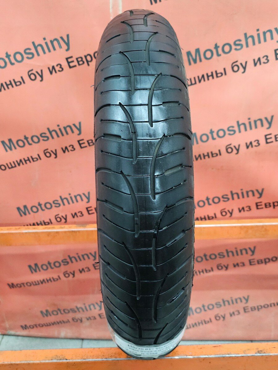 Мотошина Б/У 120/70 R17 Michelin Pilot Road 4 GT 2CT