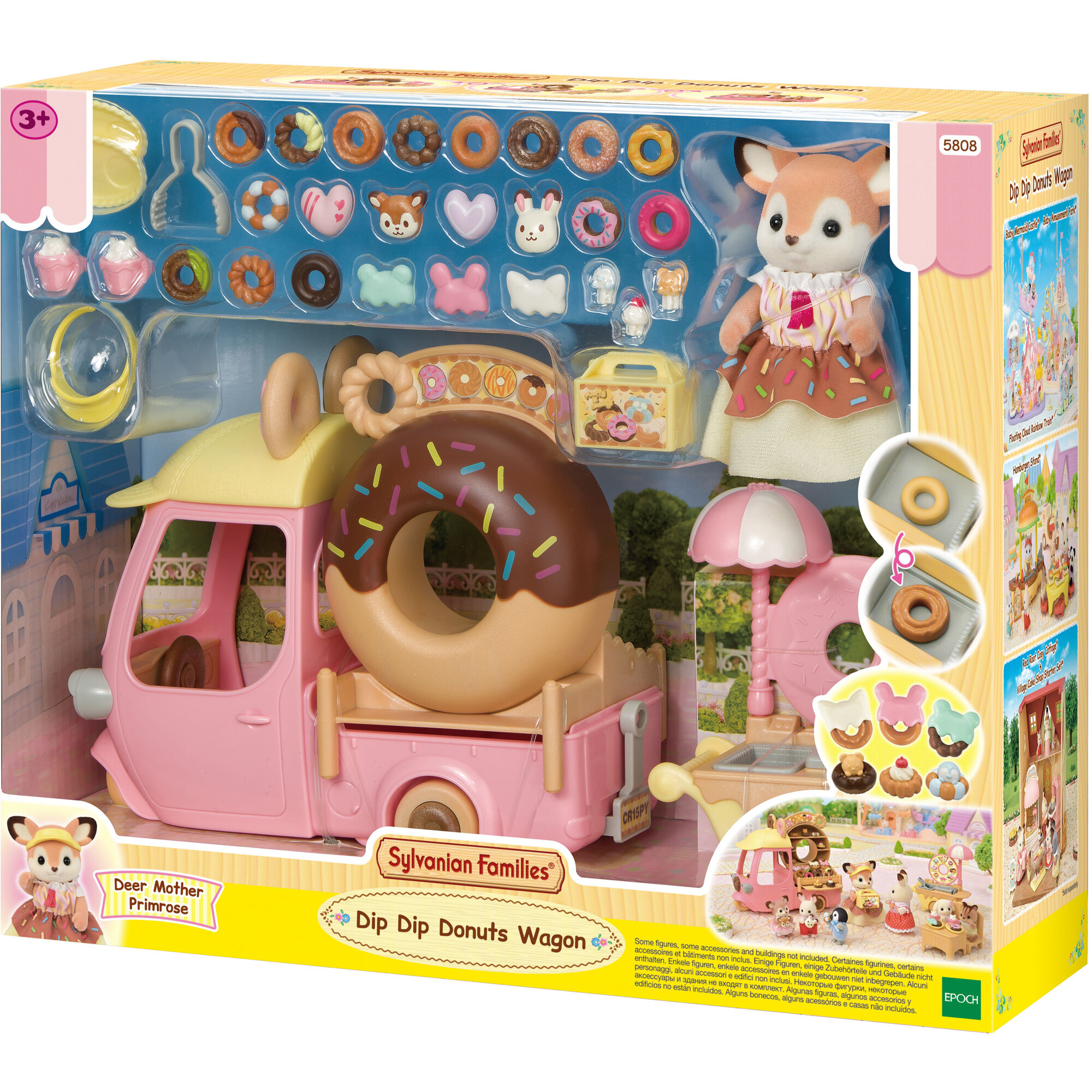 Набор Sylvanian Families "Фургончик с пончиками", для детей от 3 до 7 лет