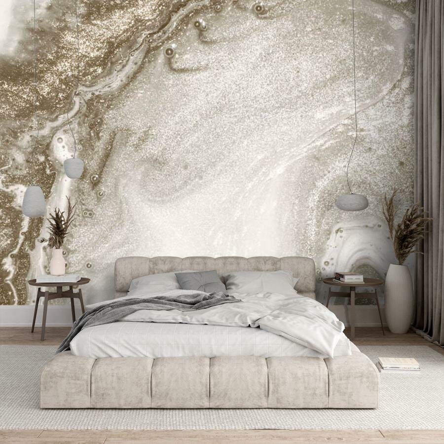 Фотообои Флюид арт с блеском 9-1293-S-Холст 270 x 200 см (ВхШ) Бесшовные, флизелиновые, влагостойкие обои MasterFresok