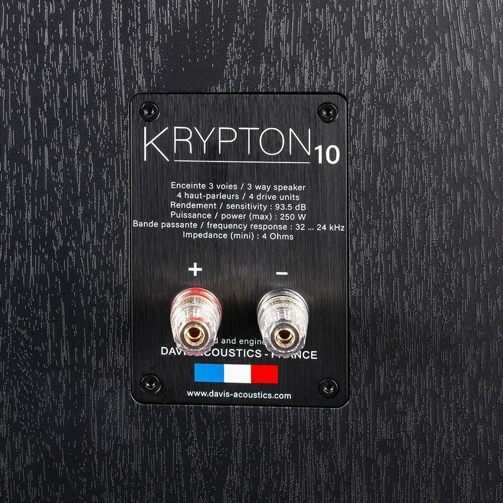 Напольная акустика Davis Acoustics Krypton 10 (черный)
