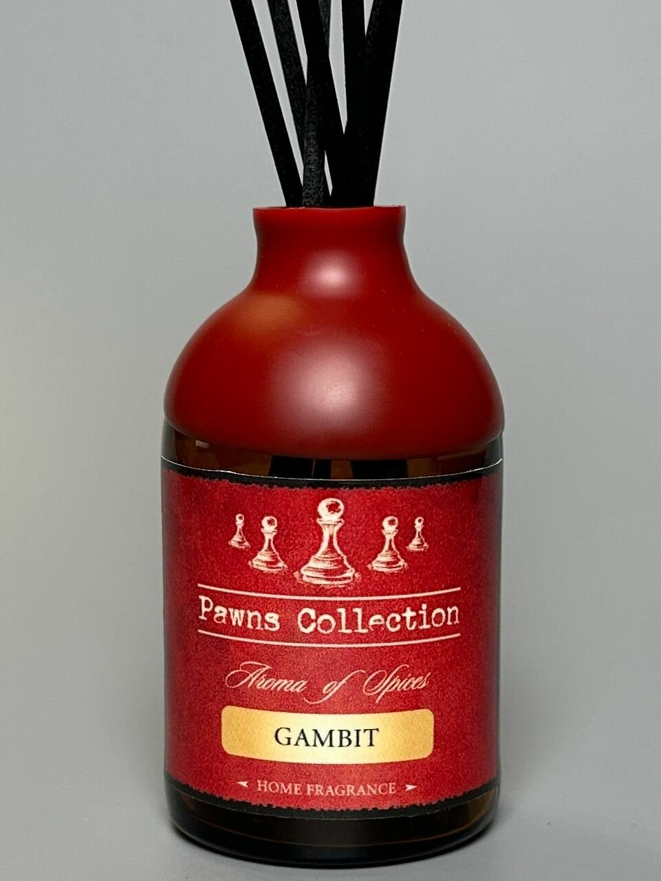 Аромадиффузор Pawns Collection парфюмированный ароматизатор с палочками GAMBIT 100 мл