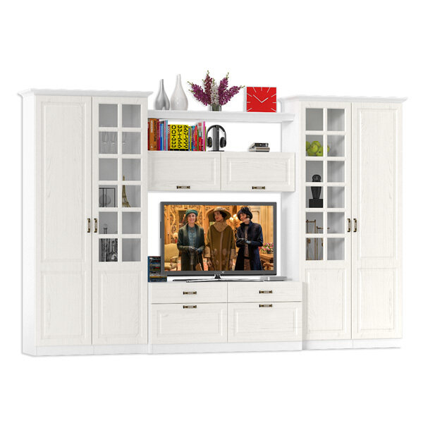 Ливерпуль Набор мебели 3, цвет ясень ваниль/белый