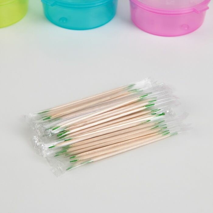 Зубочистки Доляна с ментолом, в индивидуальной полиэтиленовой упаковке, 1000 шт