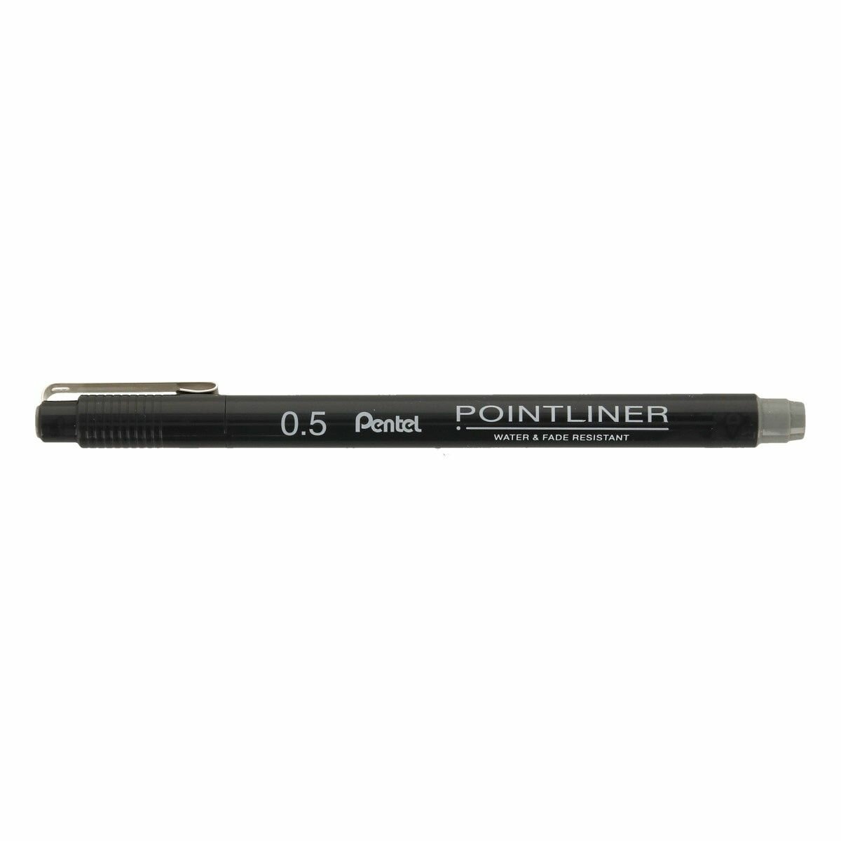 Линеры Pentel "Pointliner", серые, 0,5 мм, S20P-5N, 12 шт