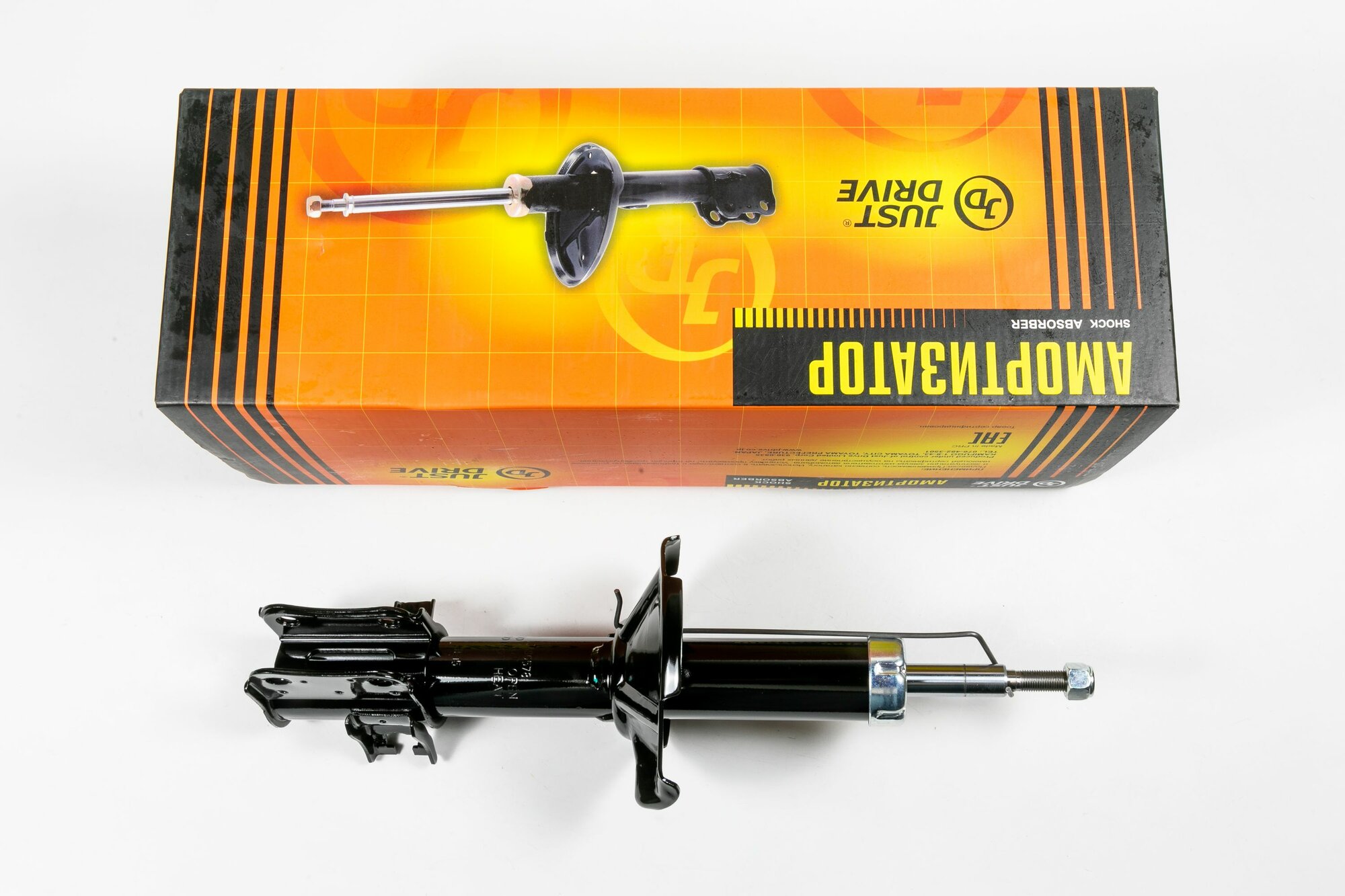 JUST DRIVE Амортизатор газомасляный передний правый для SUBARU Justy III (G3X) AWD 03-, J Series 03-, SUZUKI Ignis II (MH) 4x4 03-, Ignis 03- ;