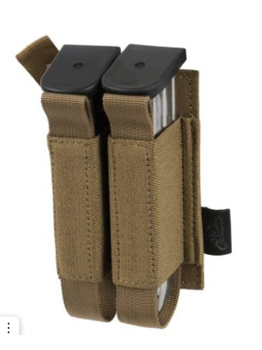 Подсумок для пистолетных магазинов Helikon-Tex Insert Double Pistol Magazine Coyote