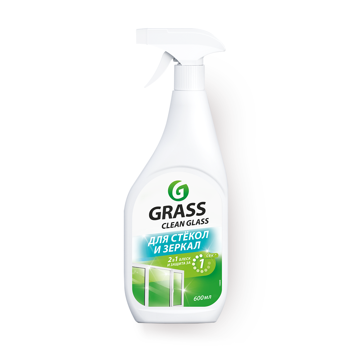 Средство Grass "Супер блеск", для окон и зеркал, с распылителем, 600 мл