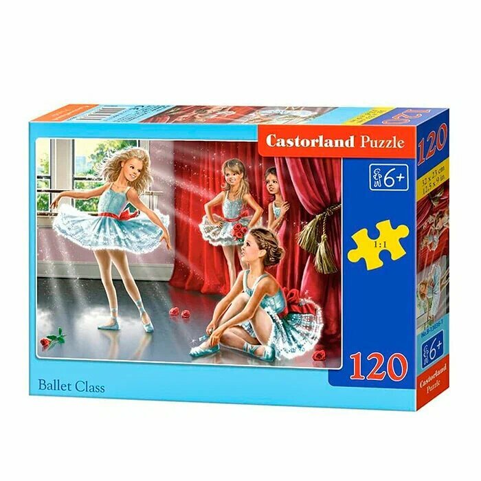 Пазл Castorland Puzzle Балетный класс 120 деталей 32*23см В-13036 6+