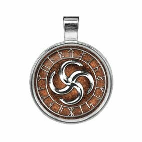 Славянский рунический амулет Свята Дар