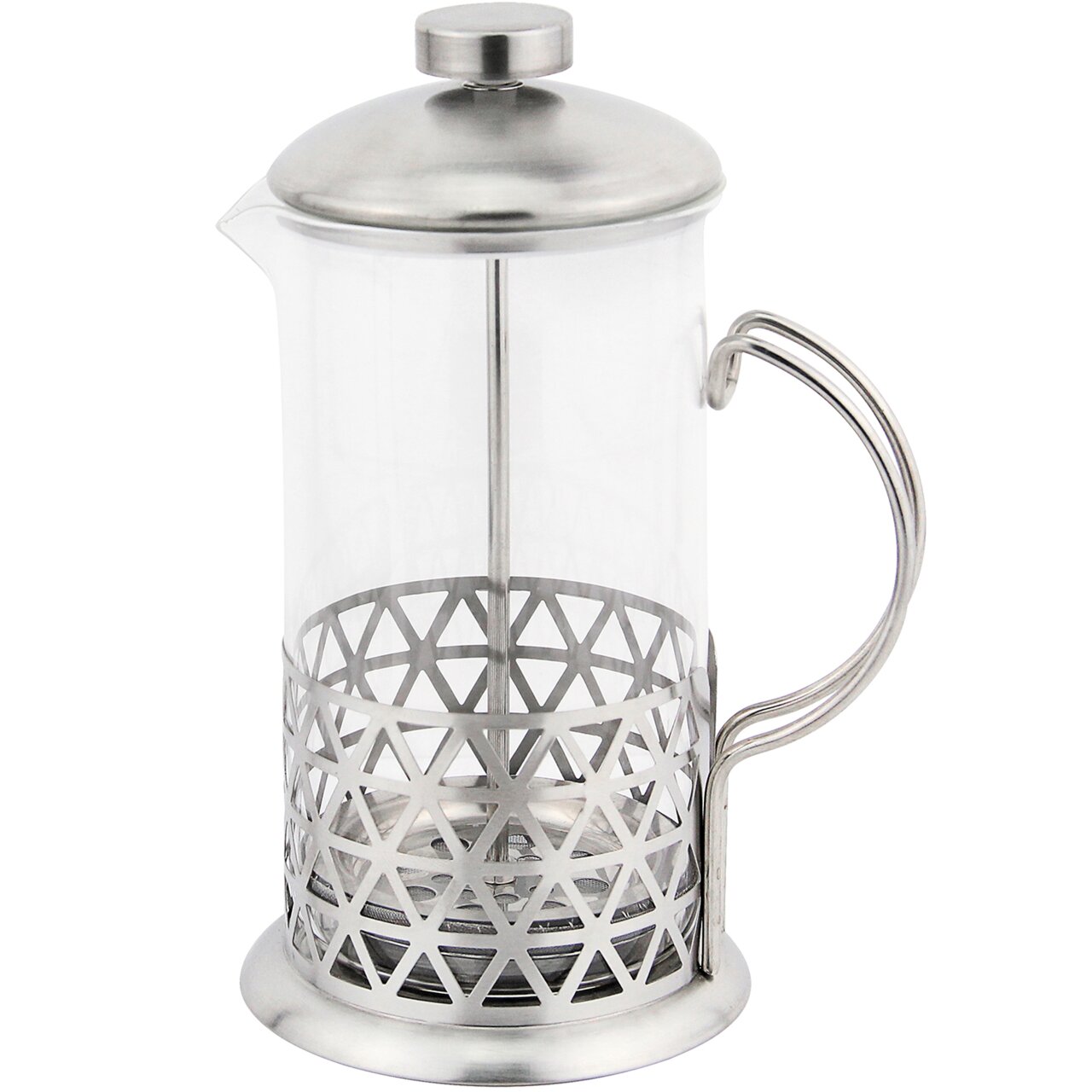 Rombo френч-пресс 600 мл стеклянный корпус для заваривания кофе дома на кухне