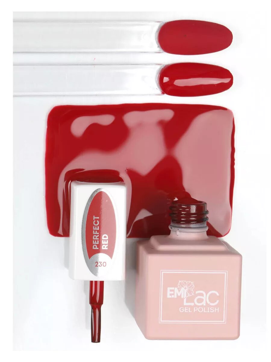 E.MiLac RM Идеальный красный №230 9мл