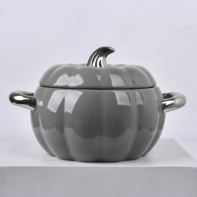 Бульонница Кастрюля Для Тыквенного Супа Большой Емкости С Крышкой