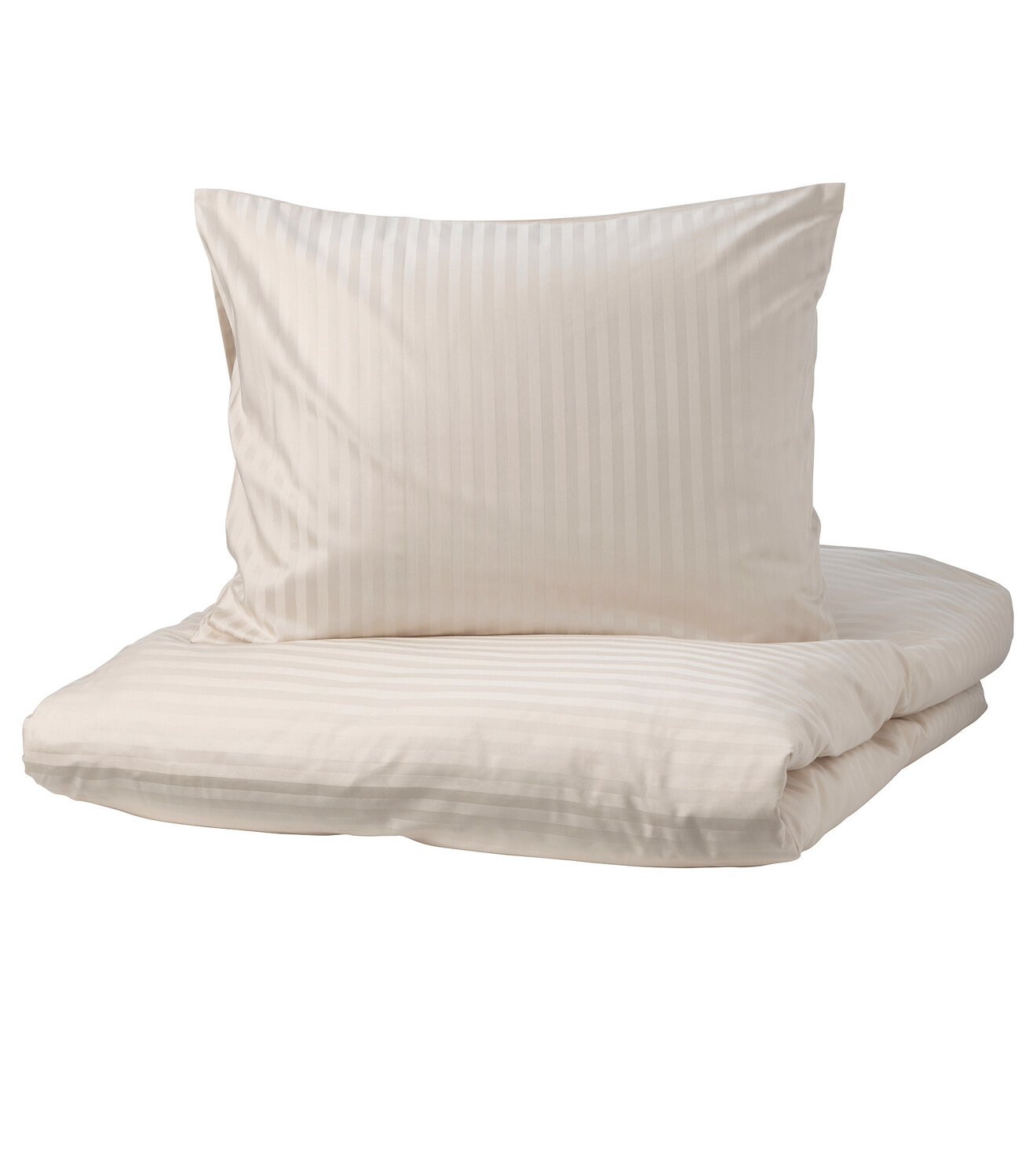 Постельное белье IKEA NATTJASMIN, 200х200, бежевый