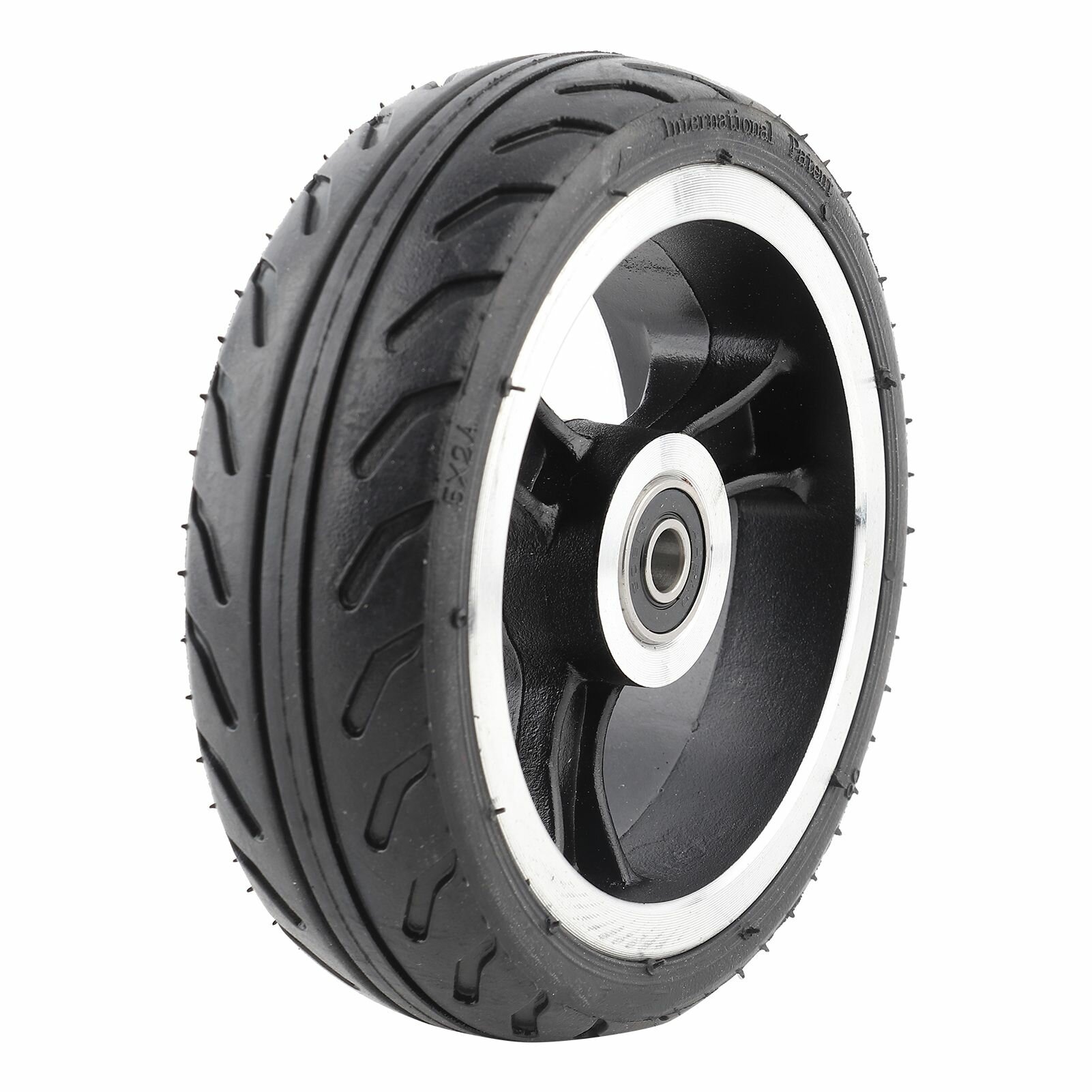 Сплошное заднее колесо 5,5 дюйма для складного мини-электрического скутера, прочное и высококачественное, сменные аксессуары для легкой установки
