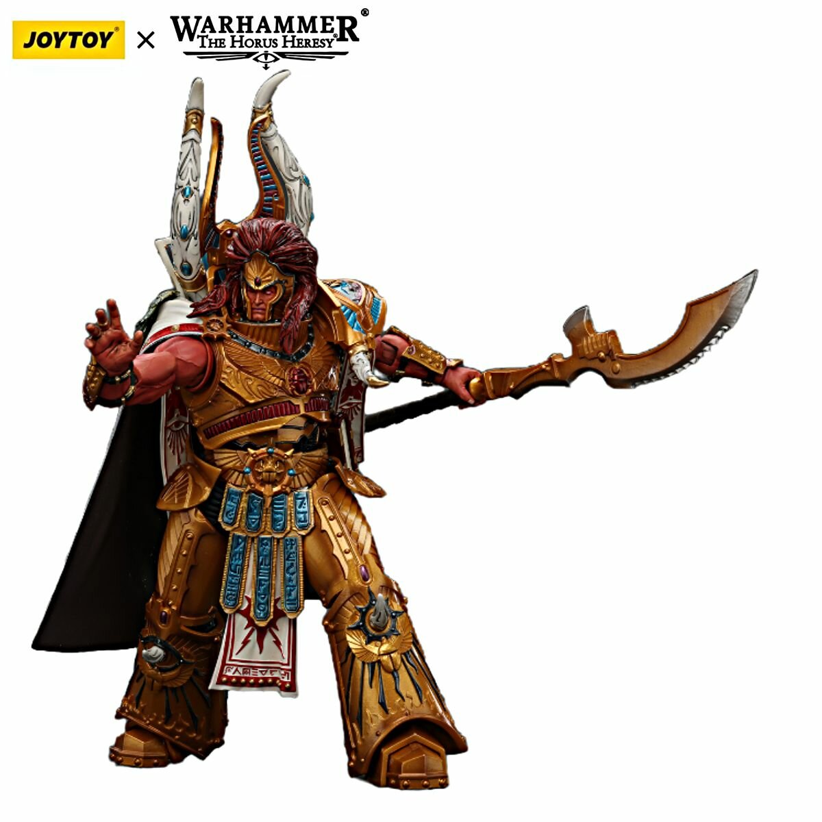 Подарочная модель JOYTOY Warhammer The Horus Heresy1:18 Thousand sons Magnus the Red Primarch of the XVth Legion