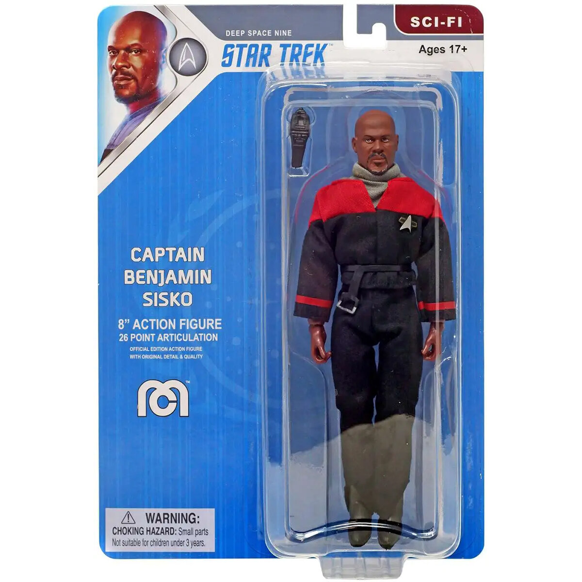 Фигурка аниме Mego Star Trek Deep Space Nine Captain Benjamin Sisko /Звёздный путь игрушки персонажей анимации