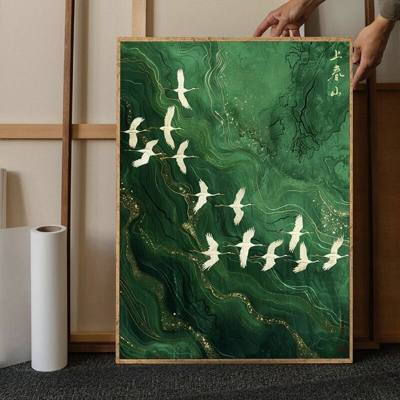 Вышивка крестом, набор для вышивания крестом, канва 11CT 40x50 см, полная зашивка (без подрамника, без рамы)