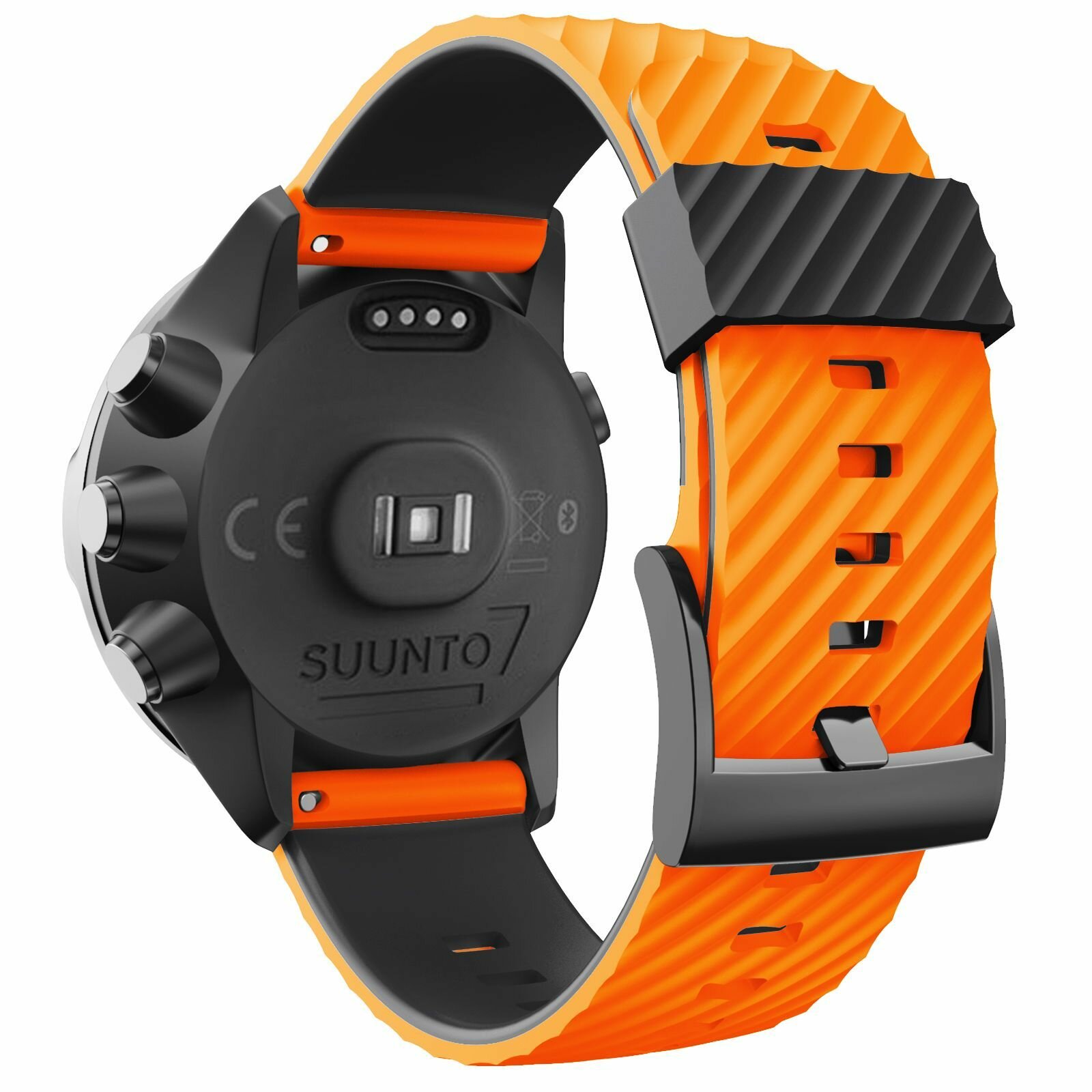 24 мм силиконовый ремешок для Suunto 9 Baro 7 D5 / Spartan Sport Wrist HR/Baro Браслет Аксессуары
