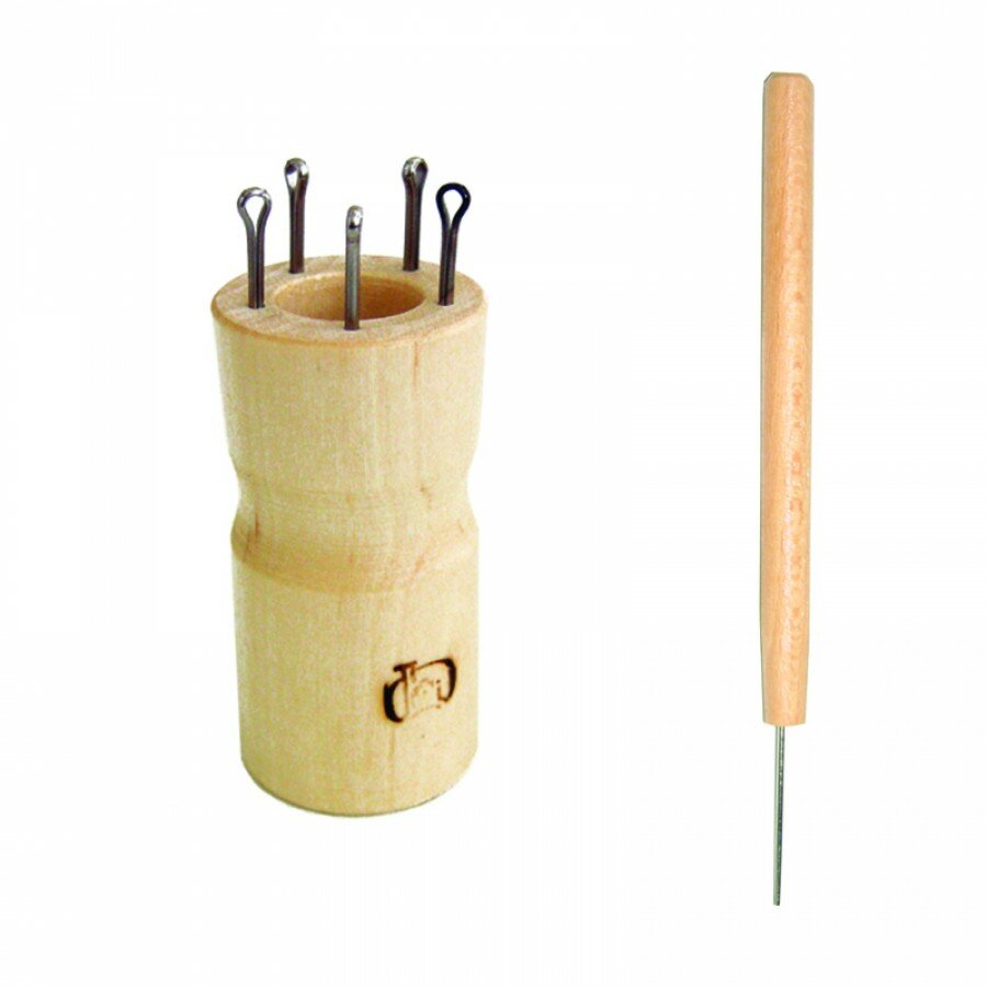 Куколка для вязания шнура на 5 крючков, круглая KLASS and GESSMANN 680-5