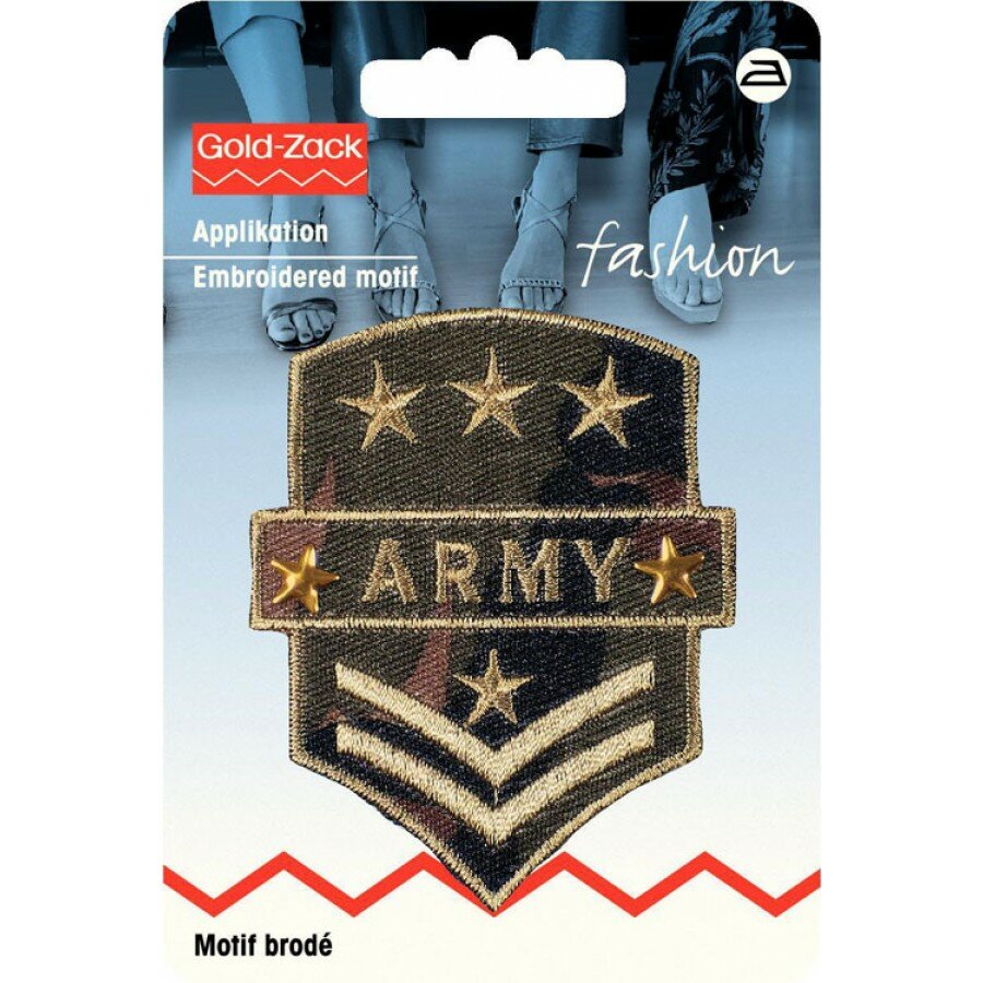 Термоаппликация Military Армейский флаг, 70*57мм, Prym, 926405