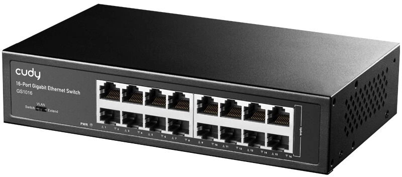 Коммутатор Cudy GS1016 (L2) 1Гбит/с неуправляемый