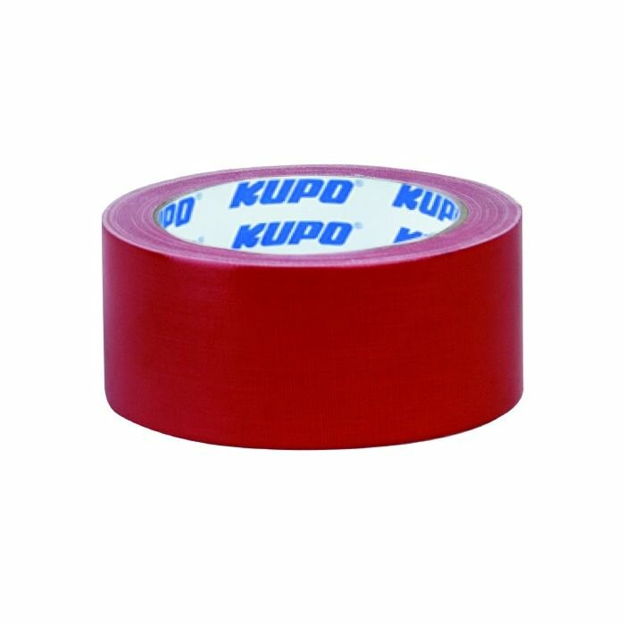 Лента клейкая KUPO GT-515R GAFFER TAPE красная 48мм, универсальная