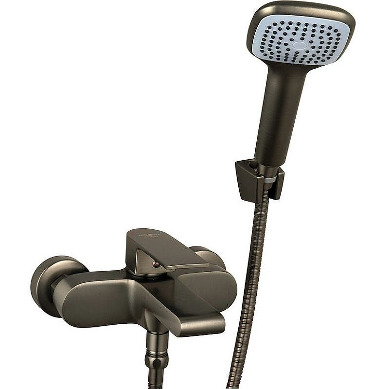 Смеситель для ванны Melodia della vita Waltz MDV30140gn оружейная сталь, рычажное управление, латунь
