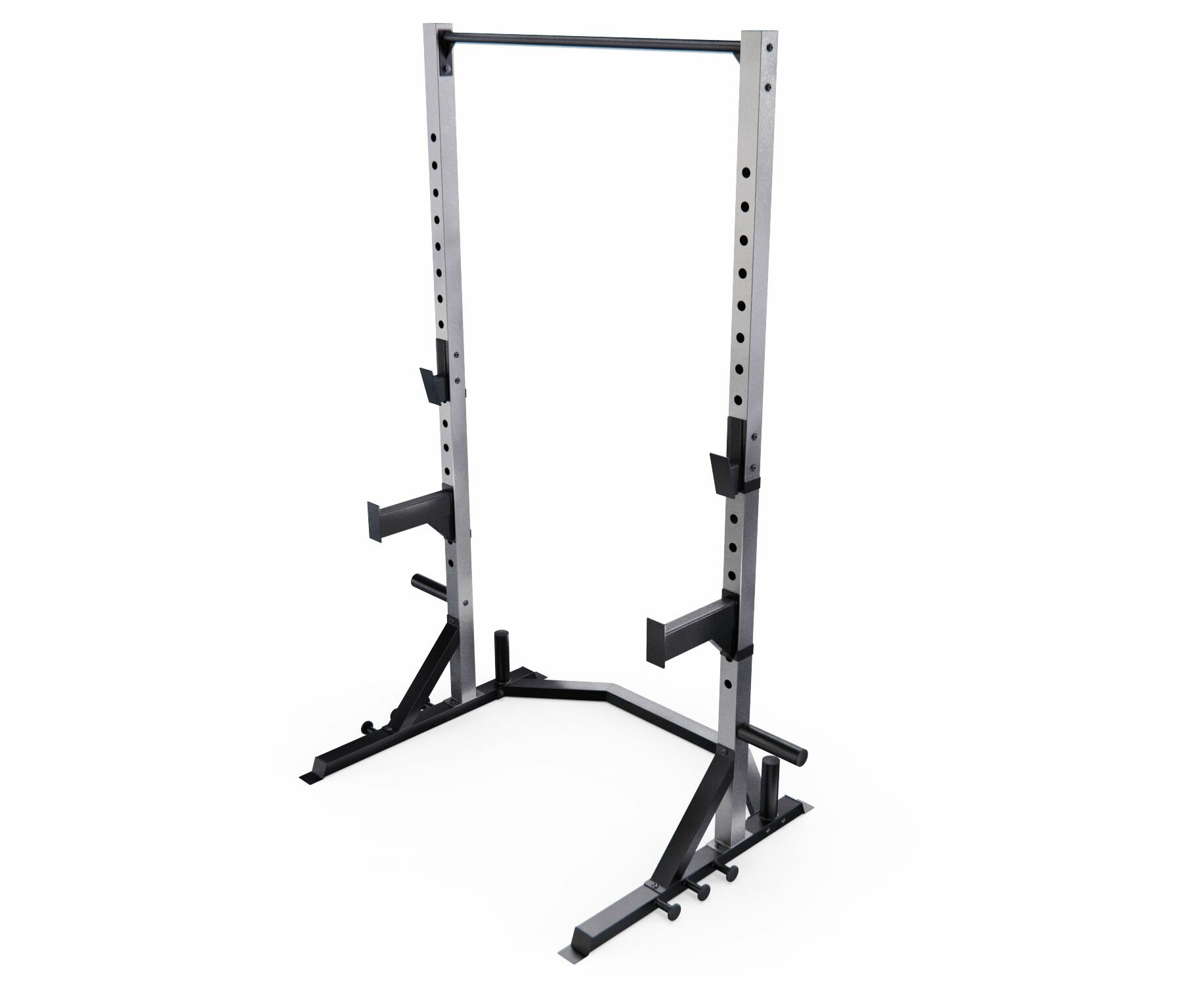 Стойка силовая для приседаний со штангой DFC CAP FM-CB8000F-BK, черная