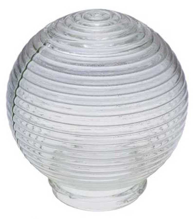 Рассеиватель Элетех Кольца ННС 62-009-А 85, стекло, прозрачный, размером 150×150×155мм / освещение