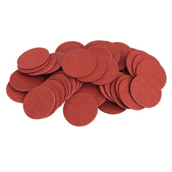 Фибра для бильярдного кия 14 мм красная 10 шт.