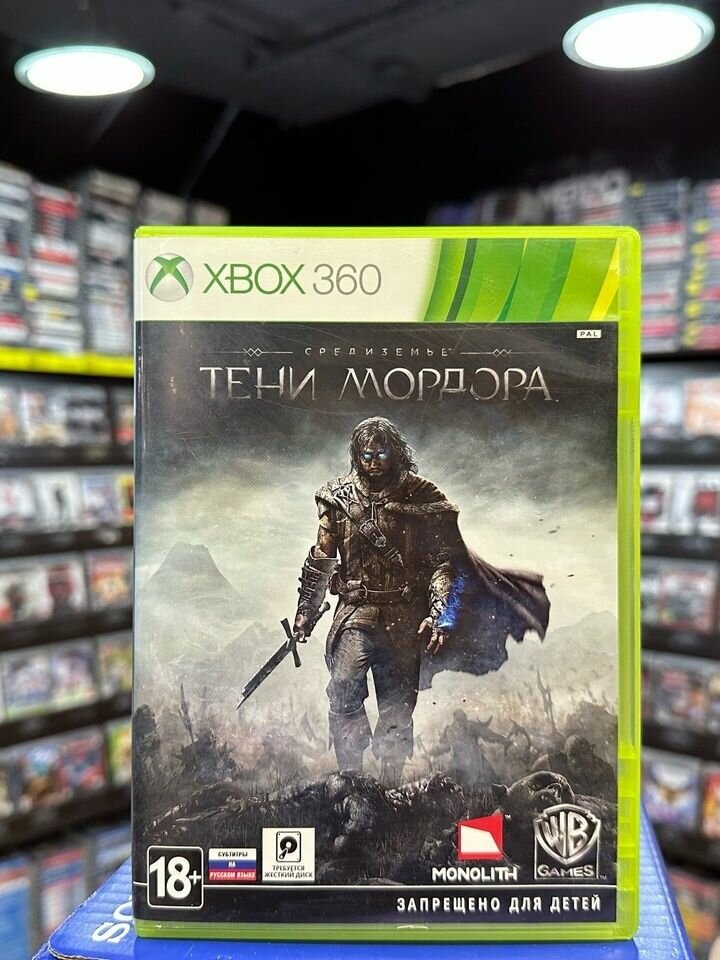 Игра Тени Мордора Средиземье (Xbox 360) (Box)